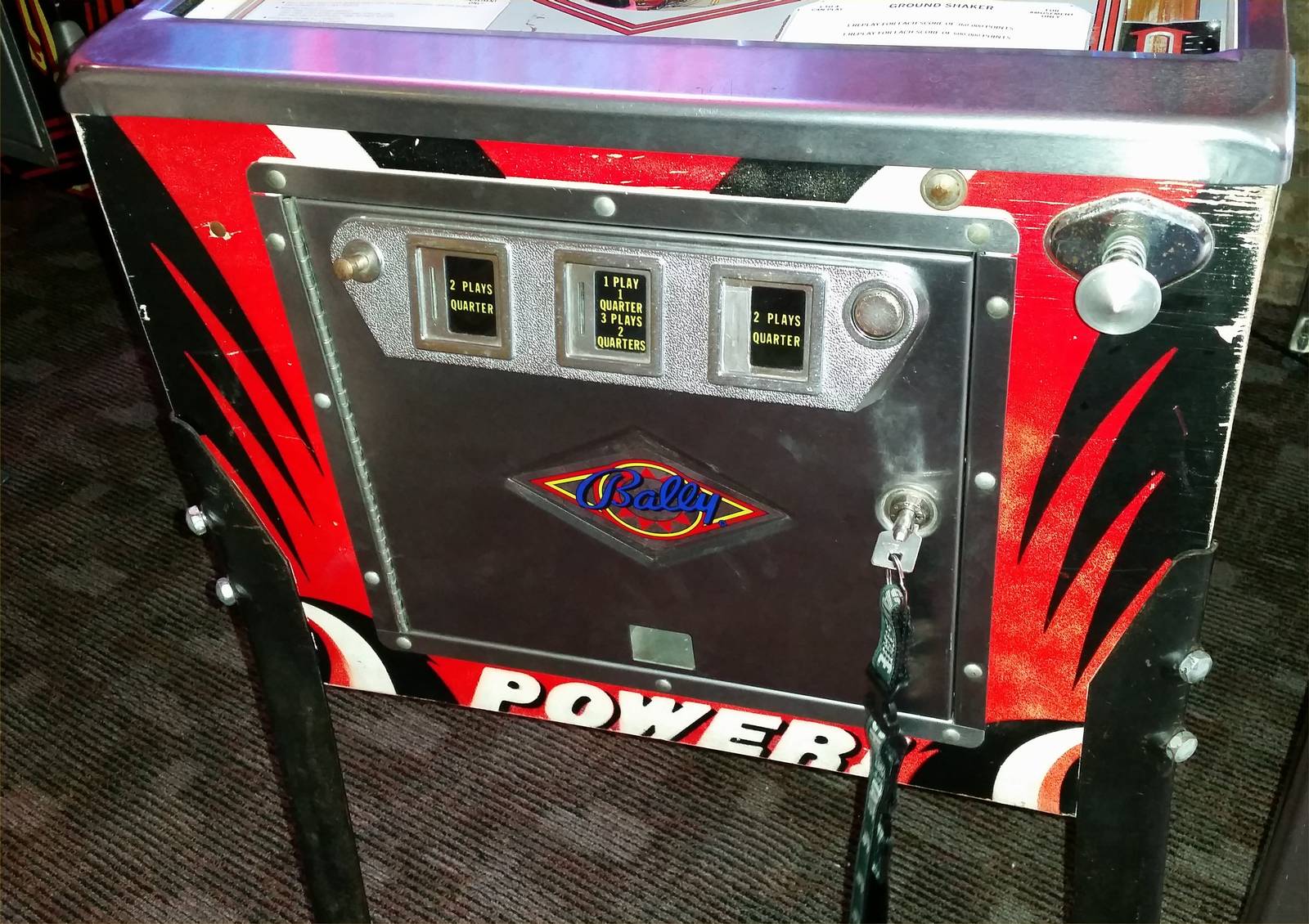 Bally Nitro Ground Shaker Pinball Machine for sale