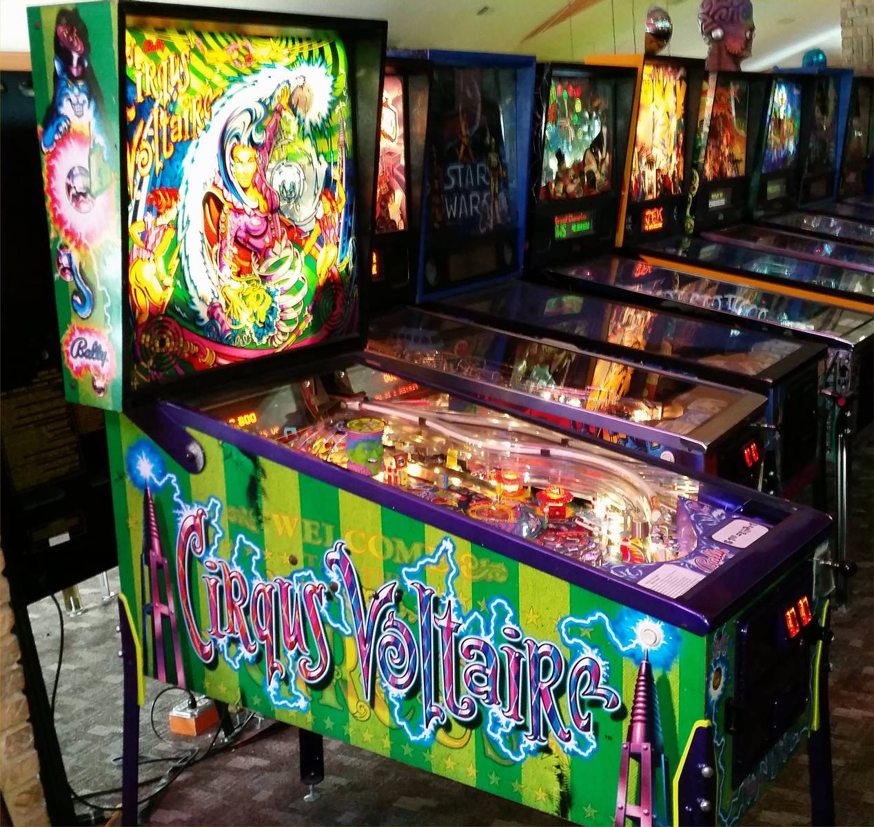 Circus Voltaire Pinball For Sale