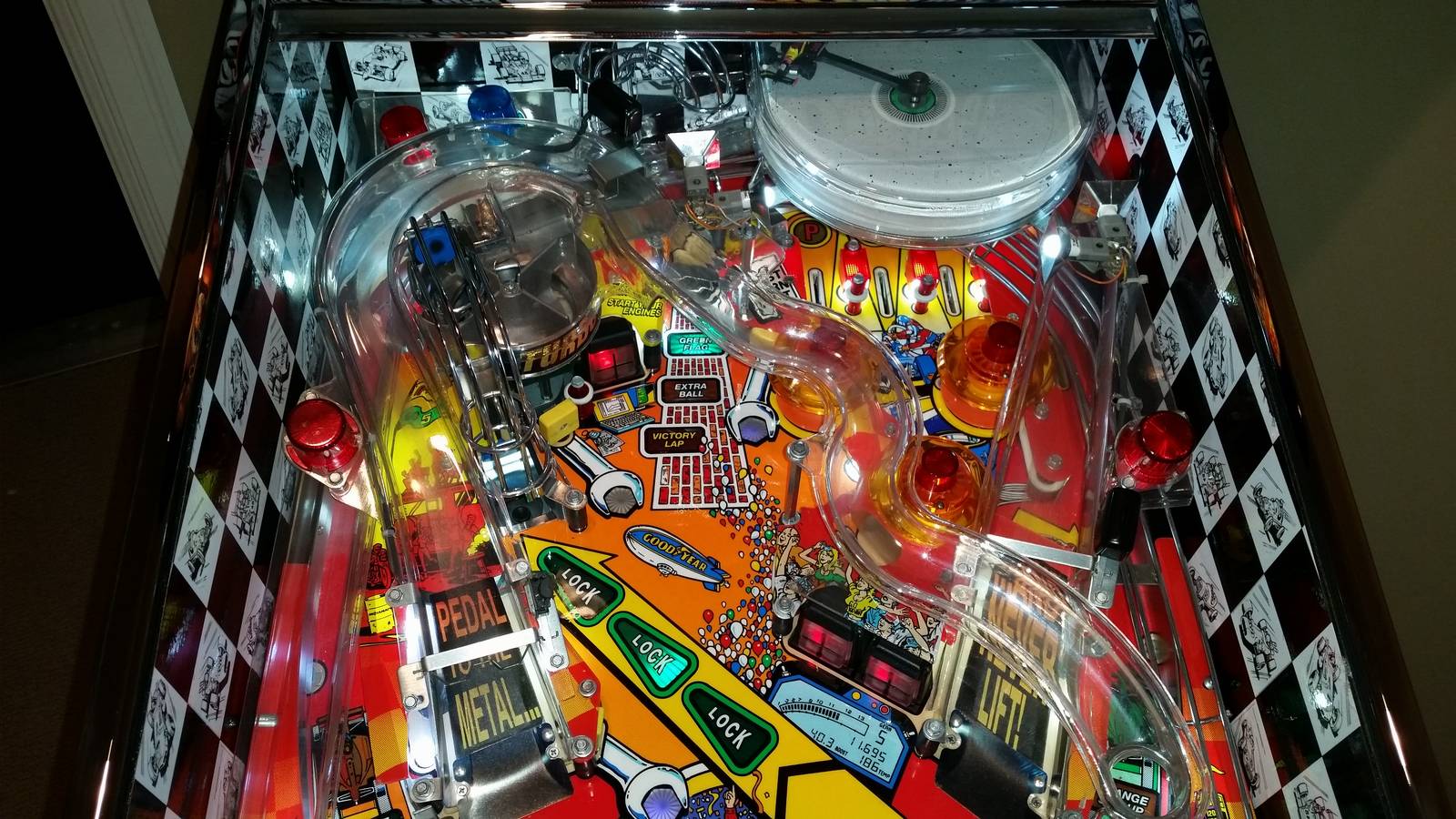 Bally indy 500 pinball