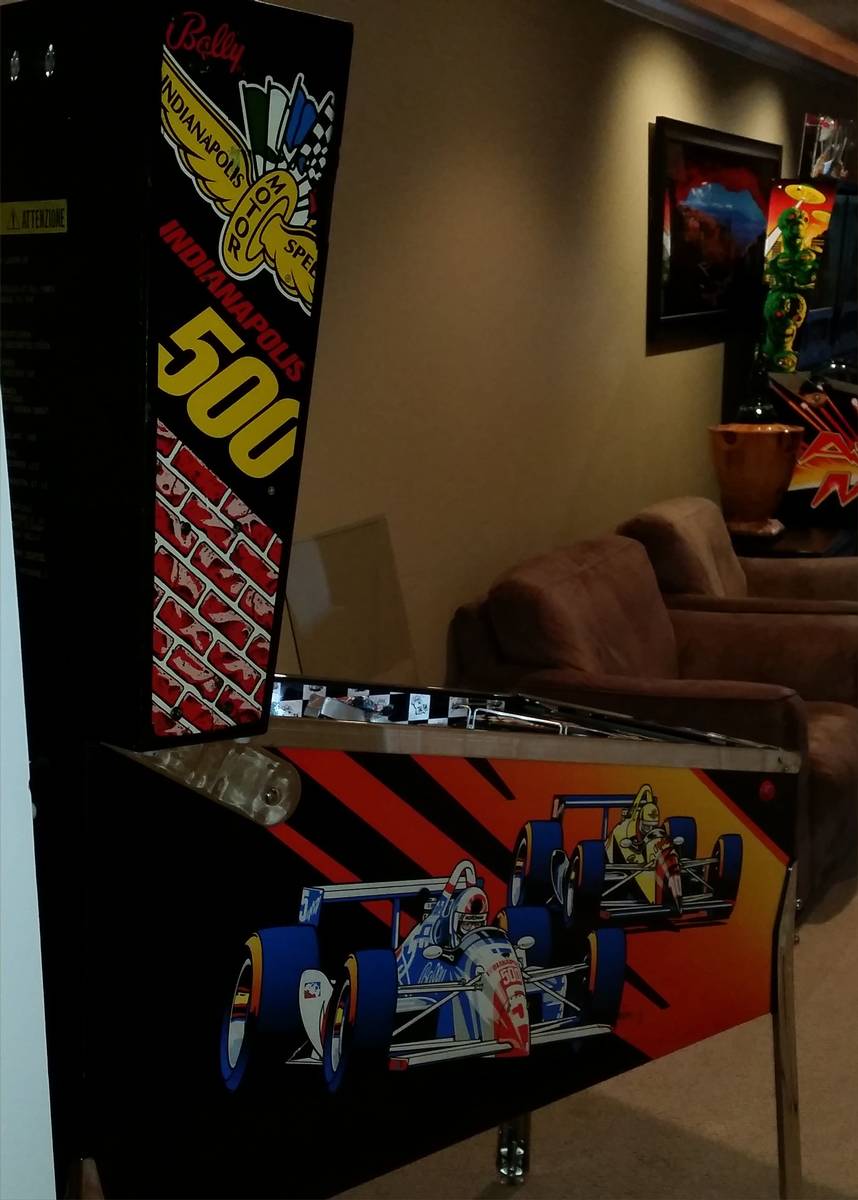 Bally indy 500 pinball