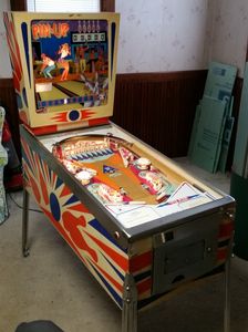 Gottlieb pin-up pinball machine for sale