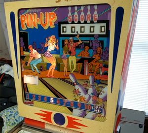 Gottlieb pin-up pinball machine for sale