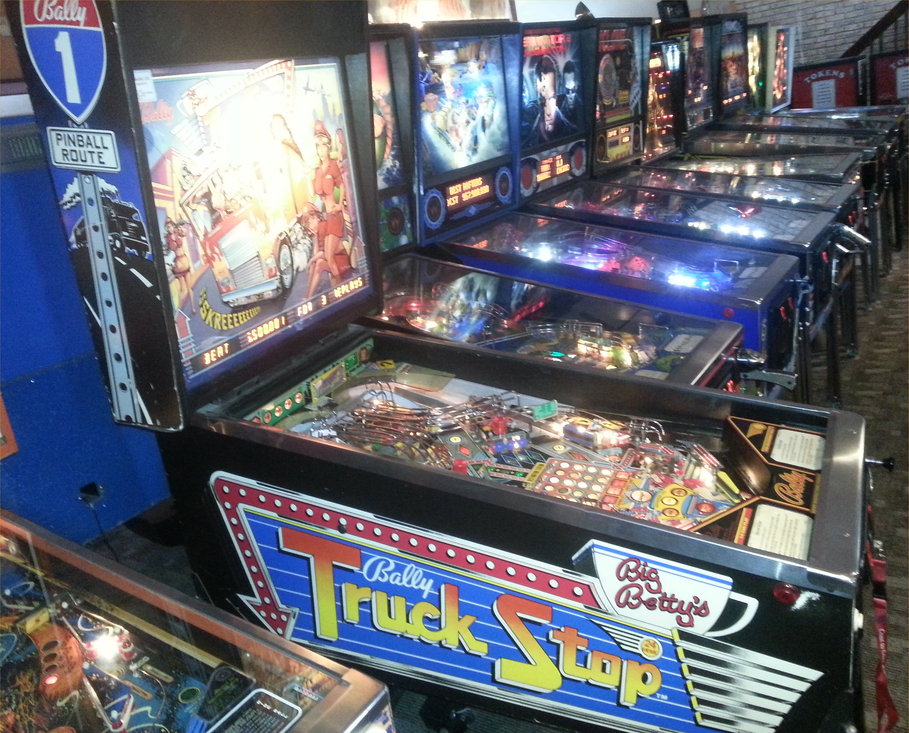 Bally Truck Stop Pinball For Sale